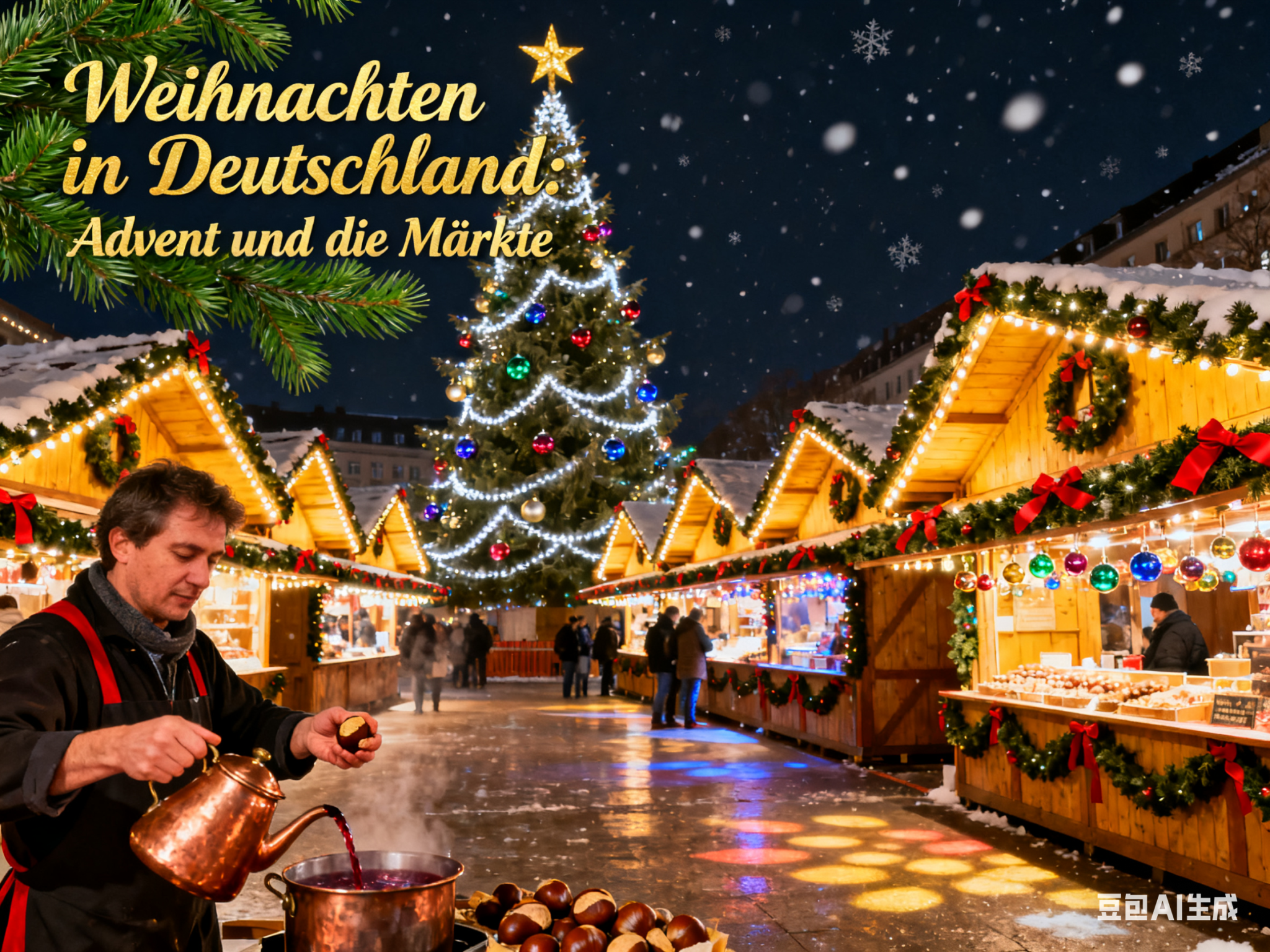 Deutsche Landeskunde und Kultur für Deutschlernende: Weihnachten in ...